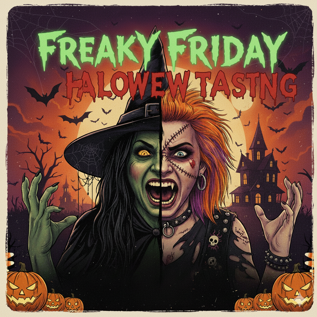 Freaky Friday Halloween Tasting | Botanist & Barrel Asheville